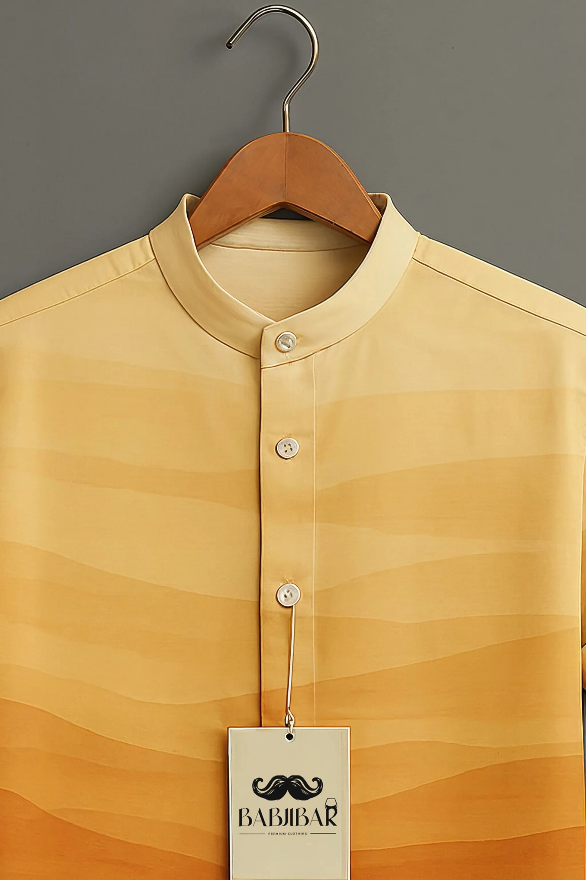 Golden Desert Gradient Short Sleeve Shirt – BabjiBar